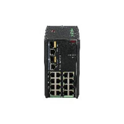 Китай 18-портовый промышленный гигабитный Ethernet-коммутатор с двойным питанием продается