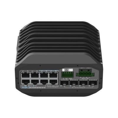 China Industrial Rugged Ruijie Switch With 8x PoE++ Ports 4x 10G SFP+ High Reliability for sale
