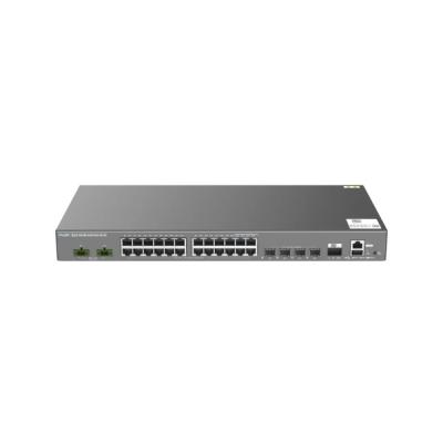 China High-Performance Ruijie Switch With 24G+4X Ports PoE+ Support Industrial-Grade Reliability for sale
