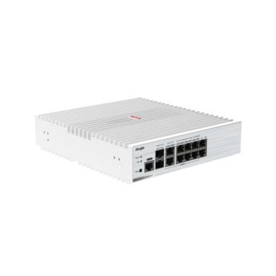 China Ruijie Switch RG-SF2920-8GT2MG2XS-P 10G Uplink Administración web de seguridad avanzada Gigabit Ethernet Switch en venta