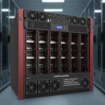 China Juniper SRX5800 Firewall with 3.36Tbps Throughput Modular Slots and 16U Redundant Design for Enterprise Network Security for sale