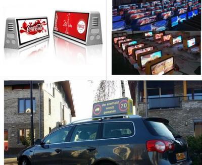 China Factory price high quality 3G wirless P5 Taxi top advertising led display for sale