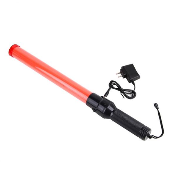 Quality Portable Rechargeable Red Flashing Light Baton for Traffic Roadway Safety for sale