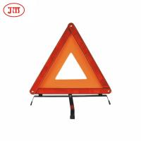 China Customized Logo Portable Foldable Universal Traffic Emergency Triangle Warning Frame for sale