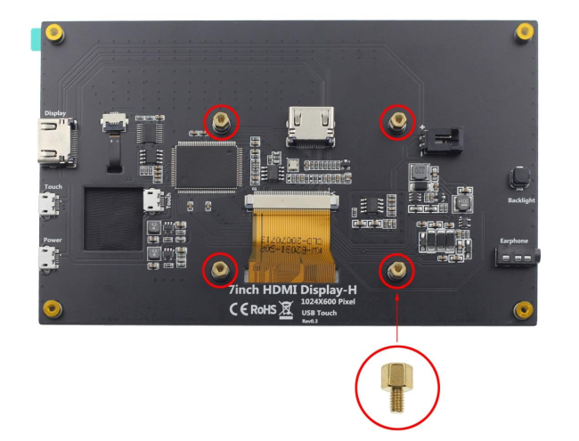 Installing copper posts for Raspberry Pi mounting