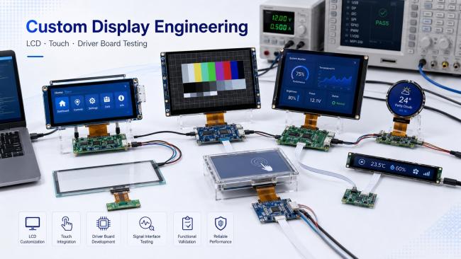 LCD Customization and Testing