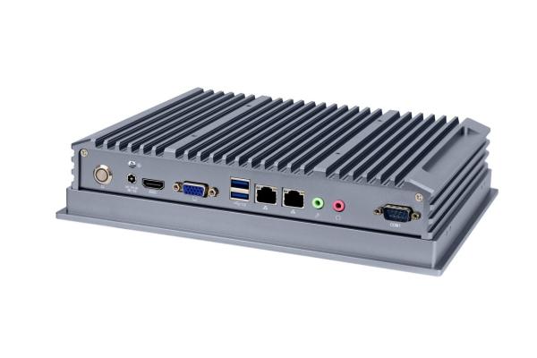 Quality 10.1 Inch Industrial Computer IP65 Fanless HMI 350 Cd/M2 Industrial Touch Panel for sale