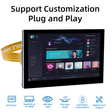 Quality 4.3 Inch 800x480 Capacitive Touch Screen Display With IPS TFT Technology for sale