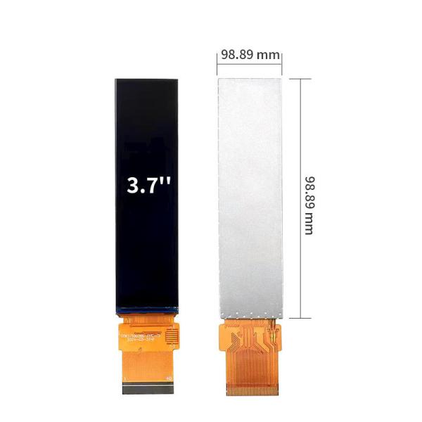 Quality 3.7 Inch Bar Type LCD Display 240×960 Resolution MIPI RGB LCD Screen for sale