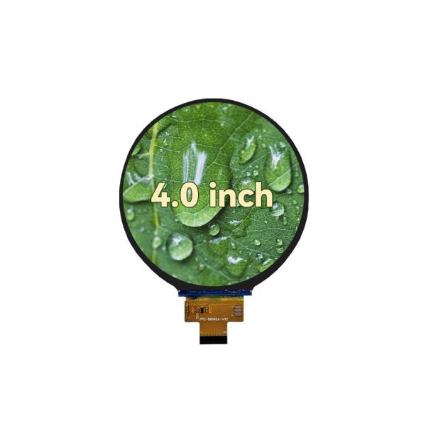 Quality 4 Inch Round LCD Display Screen 720*720 Resolution Optional Touch Screen MIPI SPI RGB for sale