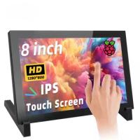 China 8 Inch HDMI Display 1280*800 Resolution 5 Point Capacitive TouchScreen for sale