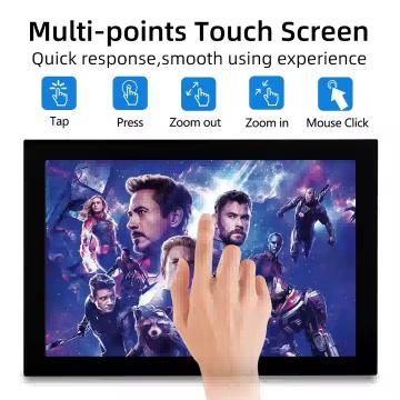 Quality 8 Inch HDMI Display 1280*800 Resolution 5 Point Capacitive TouchScreen for sale