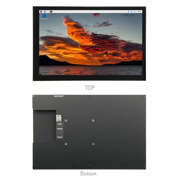 Quality 10.1 Inch HDMI Display Screen 1280*800 Resolution With 6H Hardness Tempered Glass Cover for sale