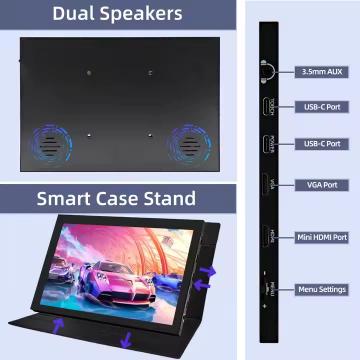 Quality Portable 10.1 Inch Capacitive Touch Screen 1280*800 IPS LCD Display Module for sale