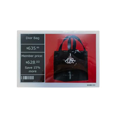 China 11.6 Inch 3-Color Supermarket Electronic Label E-paper Display 960*640 Resolution Low Power Consumption for sale
