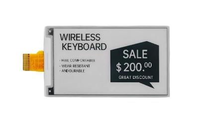 China 24pin Black White 2 Colour E Paper Display 3.7 Inch 240×416 Resolution for sale