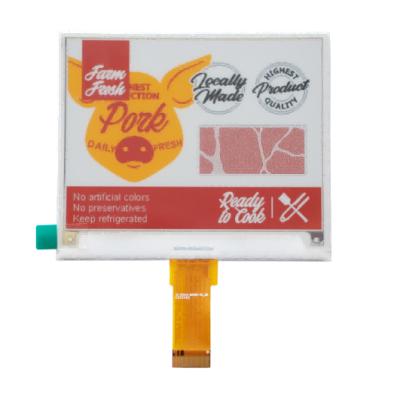 China 4.2 Inch E paper Display 400×300 Resolution Black White Red Yellow 4 Color E Ink Screen for sale