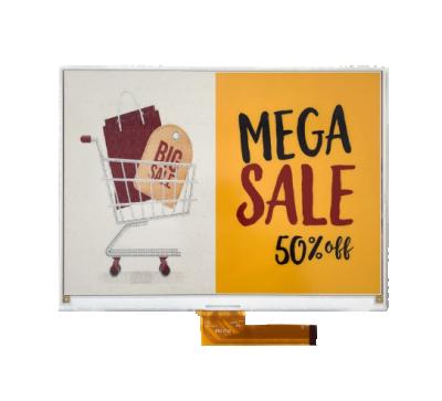 China 9.7 Inch E Ink Display 960×672 Resolution Black White Red Color E Ink Screen for sale