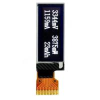 China 0.91 Inch OLED Display Module with 128x32 Resolution and I2C Interface for sale