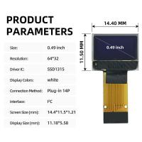 China 0.49”OLED Display Module with 64x32 Resolution and I2C Interface for sale