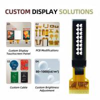 China 0.63-Inch OLED Display Module with 120x28 Resolution and I2C Interface for sale