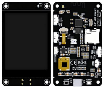 China 2.8-inch IPS TFT ESP32 Development Board with WiFi and Bluetooth and 240x320 Resolution Smart Display Screen for sale