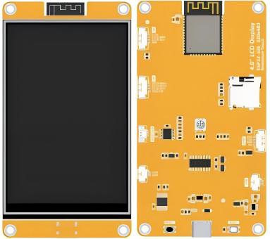 China 4-inch ESP32 Development Board with 320x480 Resolution Smart Display Screen Featuring WiFi Bluetooth and Resistive Touch for sale