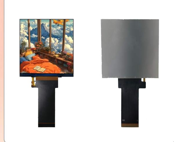 Quality 3.4 Inch Square TFT LCD Display 480×480 MIPI Interface for Smart Devices for sale