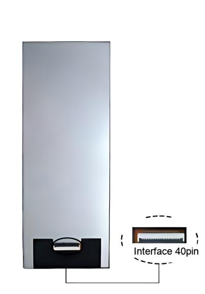 Quality 11.3-inch TFT LCD Display Module 540×1400 MIPI Interface IPS Wide Viewing Angle for sale