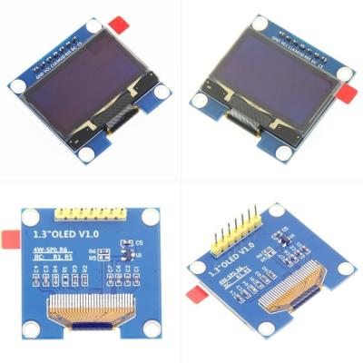 China YOK130MGS-Q1 1.3inch OLED Module SH1106 Display with 128x64 Resolution IIC Interface Compatible with UNO LCD serial port screen for sale