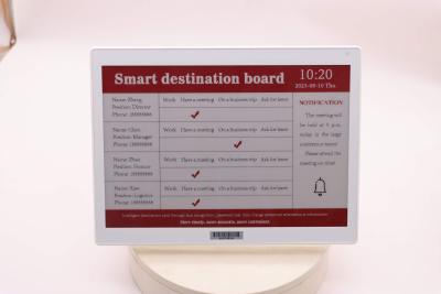 China 10.2 Inch 960×640 Dot Matrix E-Ink Module  2.4G BLE Digital Meeting Sign for sale