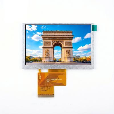 China 5.0 Inch TFT LCD Module 800×480 RGB Interface 600 Nits High Brightness Industrial LCD Display Module for sale