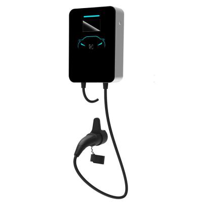 China OCPP WiFi RFID 400V 3 Phase 32A 22kW EV Charger for Parking Size 535*315*190mm and Input / Output Voltage 400V Three Phase for sale