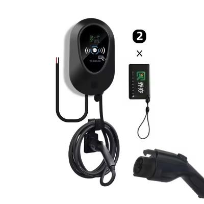 China Energy Car Charging Post 220V 7kw 11kw 22kw Type1 Wall Mounted EV Charging Station for sale