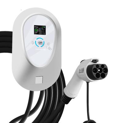 China GBT Wall Charger for Home Wall Box 7/11/22kw EV Charging Station Operate 380v for sale