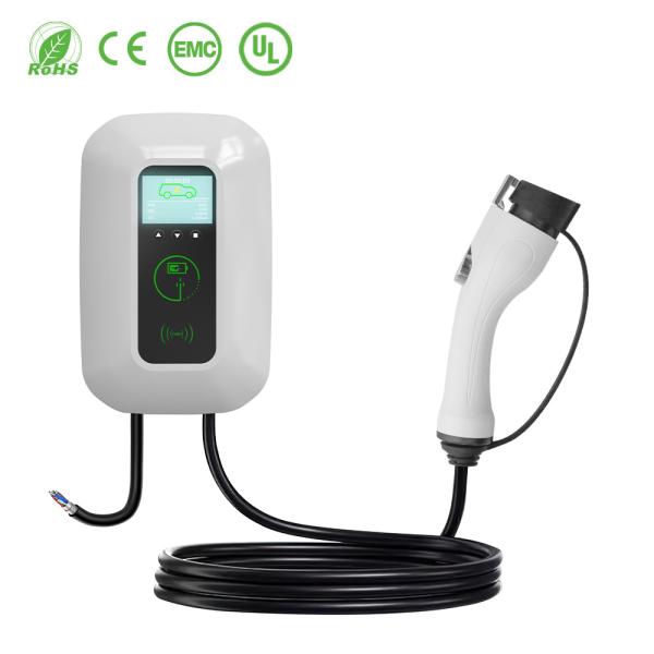Quality E-mingze Type 1 AC Car Charging Station Wallbox EV Charger with Overvoltage for sale