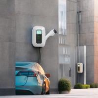 Quality SAEJ1772 E-Mingze 7KW Wall Mounted EV Charger 32A Energy Vehicle Parts Car for sale