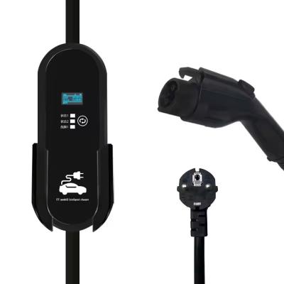 China 16A Output Current CE Certified Portable AC 3.5KW Fast Ev Charging Pile Type1 for Long-Lasting Charging for sale
