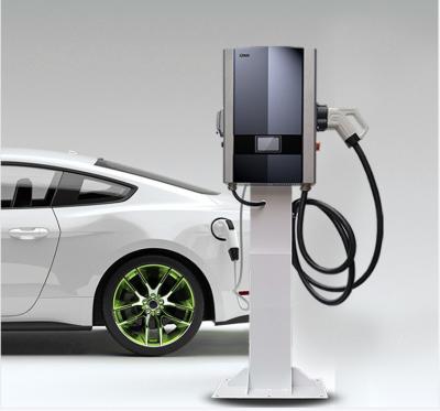 China DC USB Port EV Charger Ocpp GBT CCS Type 2 7kw 22kw Wallbox Fast Electric Charging Station with CHAdeMO Connector for sale