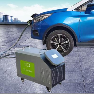 China Output Power 40KW OCPP Portable Electric Vehicle Car Charging Station CCS Charger Ev Charger Manufacturers Portable Ev Fast Charger for sale