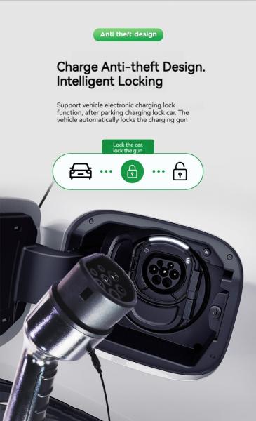 Quality 11KW EU Standard Fast Charging Station16A 3 Phase Portable EV Charger Type 2 for sale