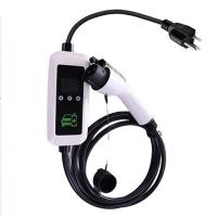 Quality Portable 3.5KW 16A J1772 Electric Vehicle Charger With Leakage And Temperature for sale