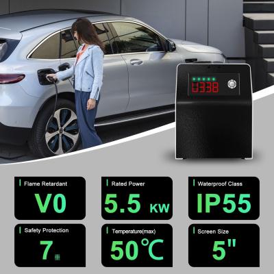 China Temperature Protection CCS/Type2 7kW Portable Mobile DC EV Charger Generator Station by E-Mingze Sale Customization Logo for sale
