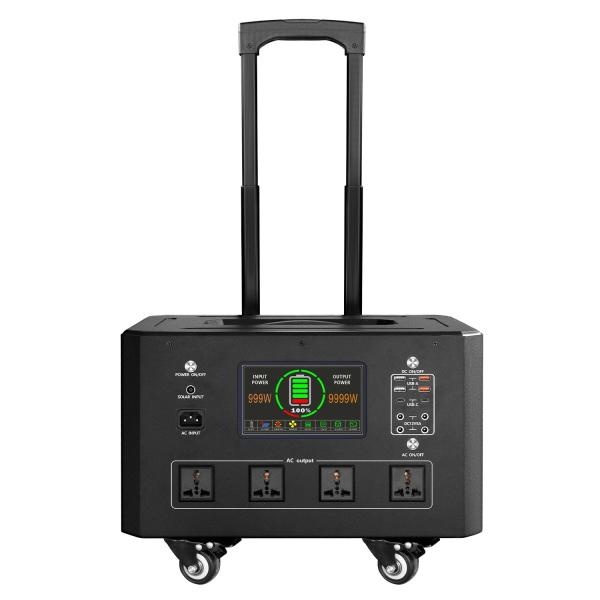 Quality 2.3kWh Battery Mobile Charging Bank With LIFEP04 Battery GBT/Type1/Type2/Tesla Portable AC Charger for sale