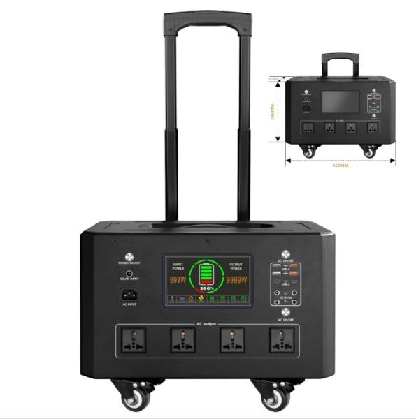 Quality Leakage Protection Portable Solar Battery Charging Station 2.3KWH 3.3KW For Fast Charging for sale