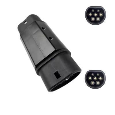 China GBT to Type2 Adapter 32A Waterproof IP55 Grade for Energy Electric Vehicle Charging Connector 380V for sale