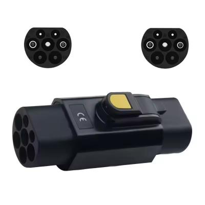 China GBT Electric Vehicle Type 2 to GBT Charging Adapter 22kW 3 Phase 7kW 1 Phase Fast and Easy Charging Solution for sale