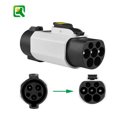 China GBT Style EV Charger Converter Adapter for Charging Car Type1 to GBT Interface Standard for sale