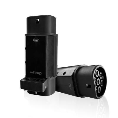 China CE Approved Charging Station Adapter Gbt to Type2 32A 380V 3 Phase with Environment Temperature -30--50C for sale