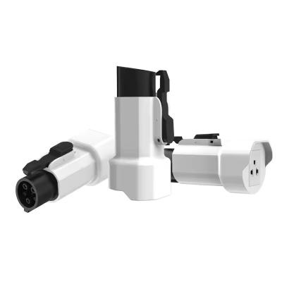 China 3.5kw 16A Type1 v2l Car Electric Vehicle EV Connectors Charging Adapter with AC Output Current and PC Copper for sale